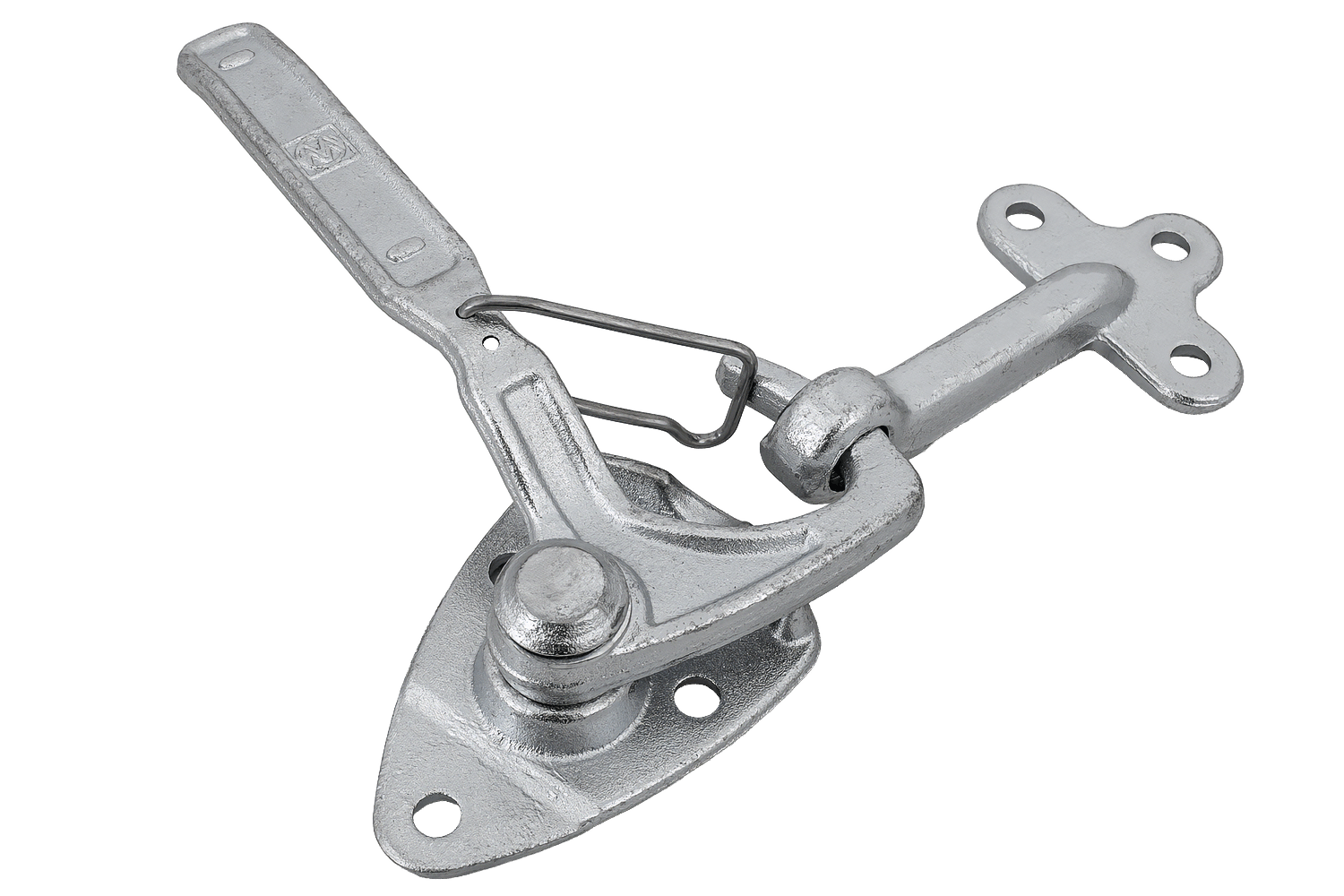Left side hitch with WINTERHOFF WV 20-L + WVG 20-A fastener, complete ...