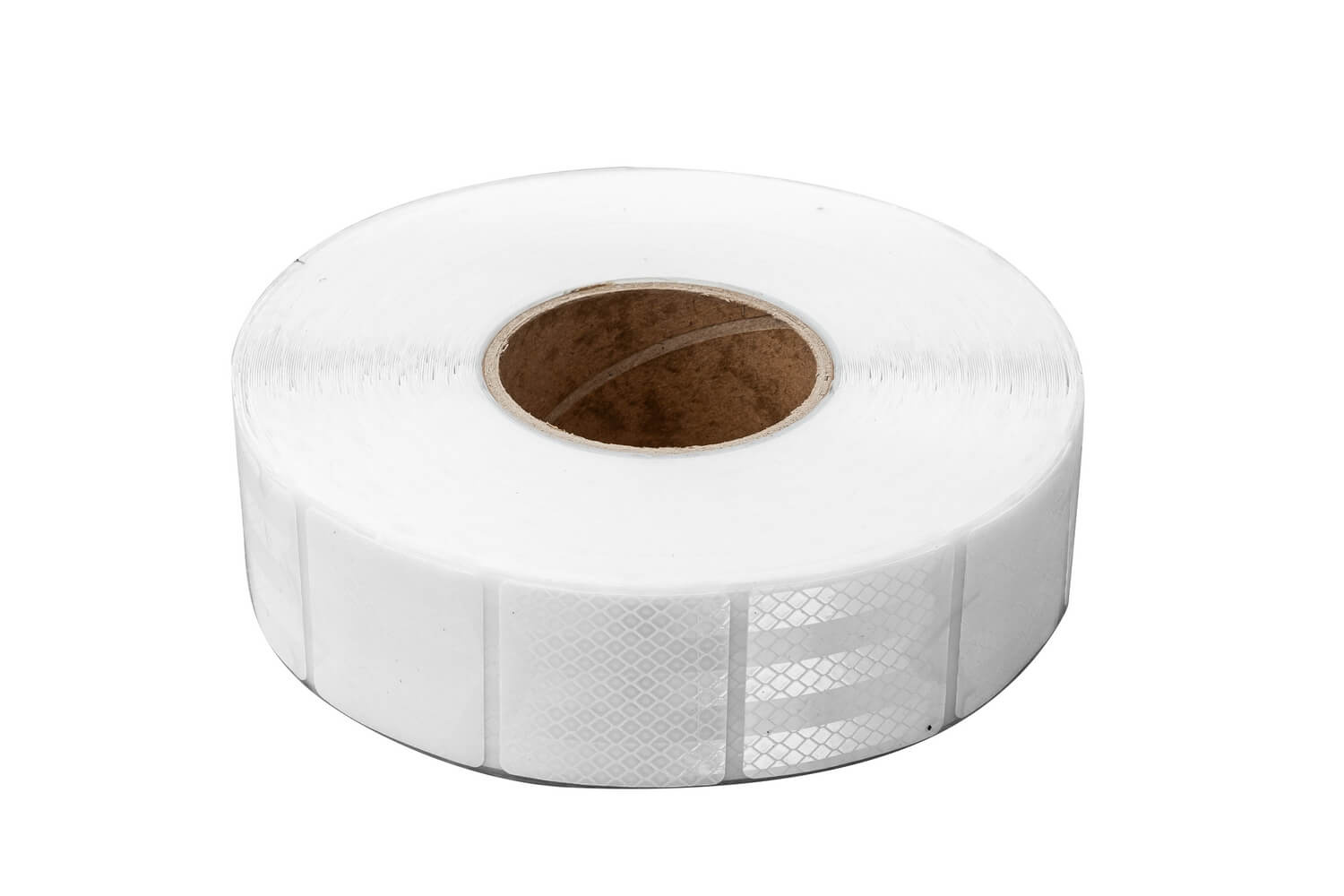 Segmented white reflective tape - one roll (45 meters long) - UNITRAILER