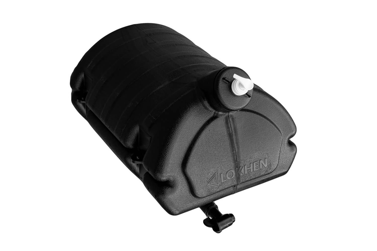 Lokhen 30 litre black water tank with dispenser