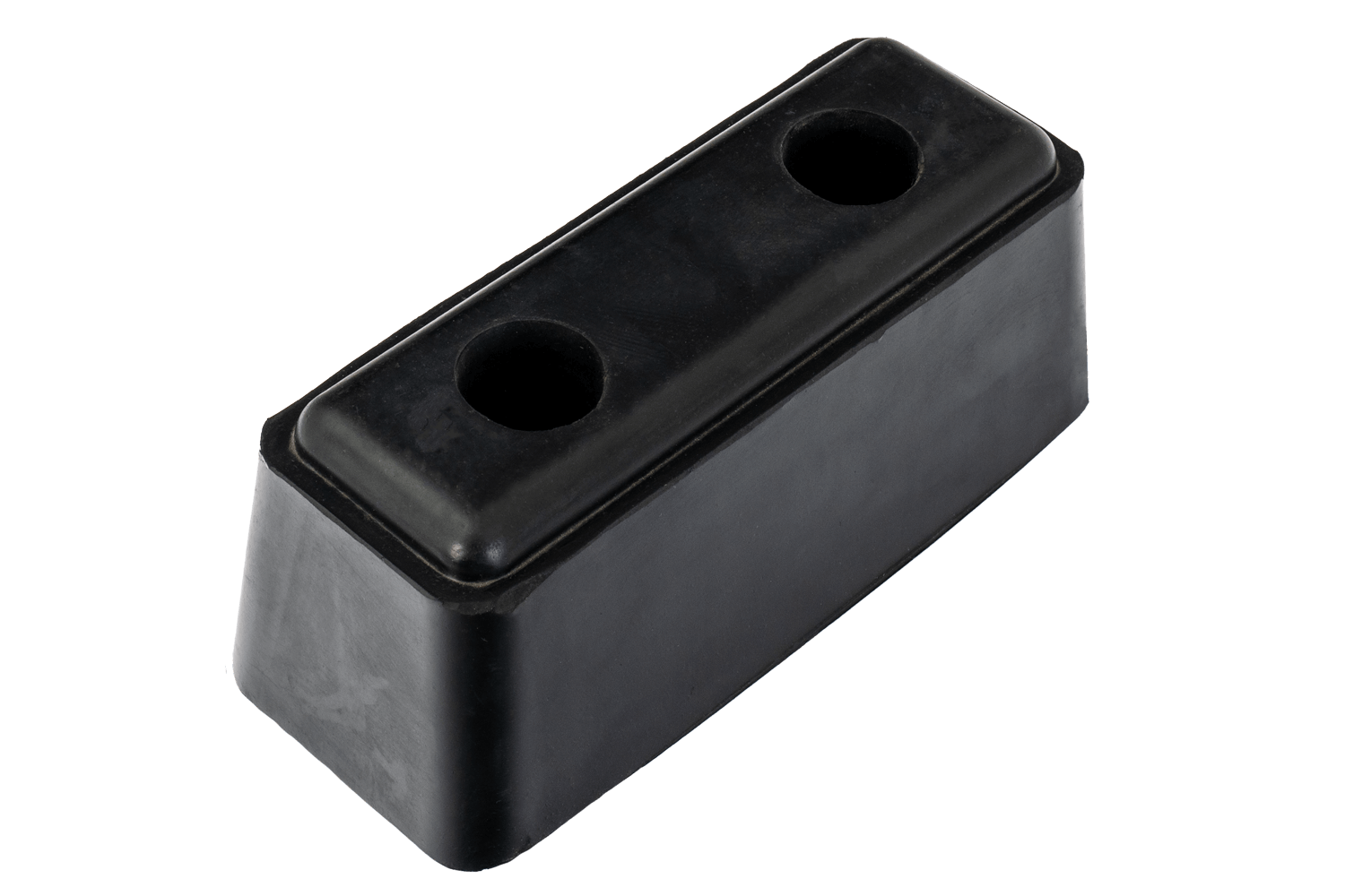 Rubber bumper / rectangular bumper 19.5x8x8 cm - UNITRAILER