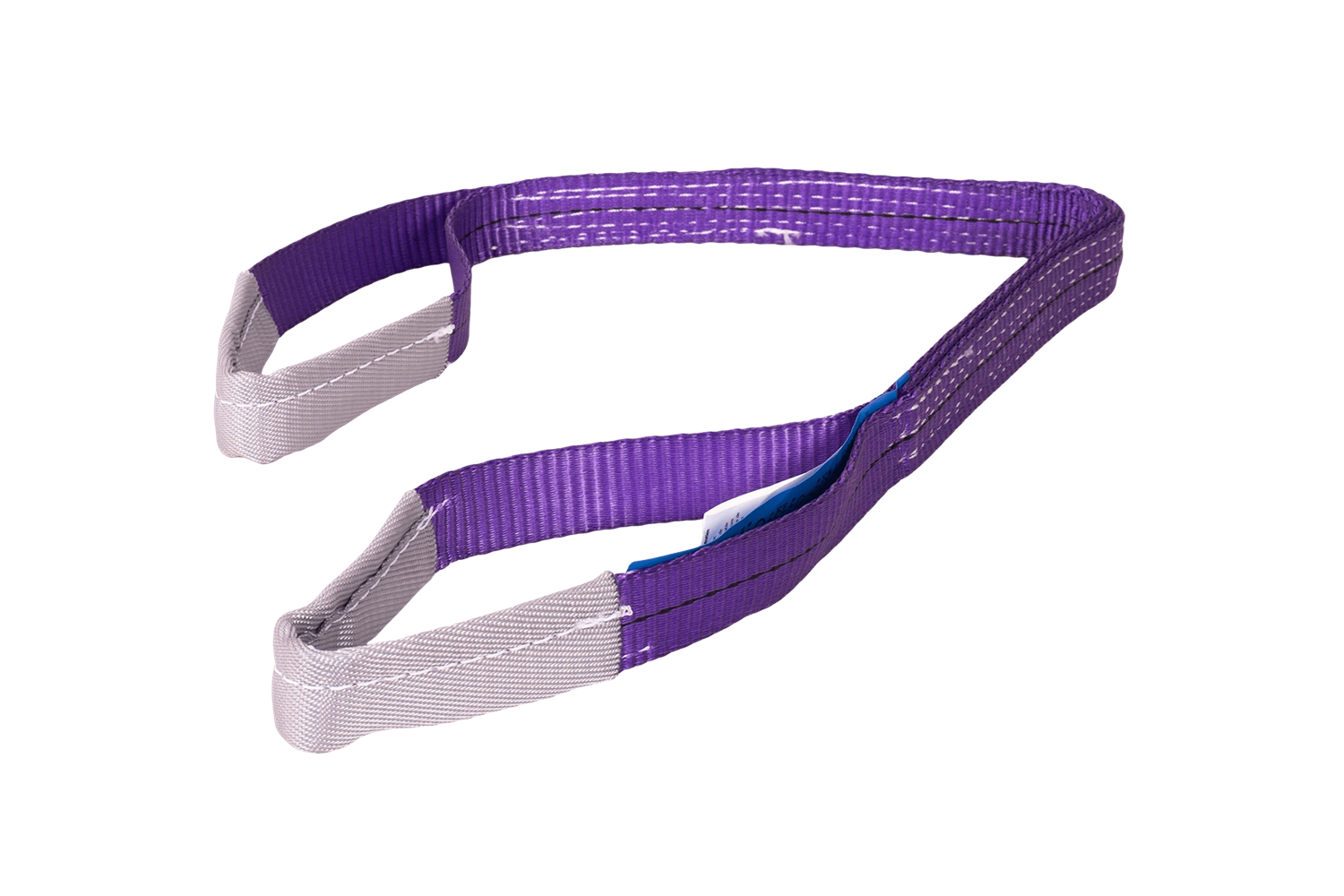 HEFFA lifting belt sling 2m/30mm/1t with loops - UNITRAILER
