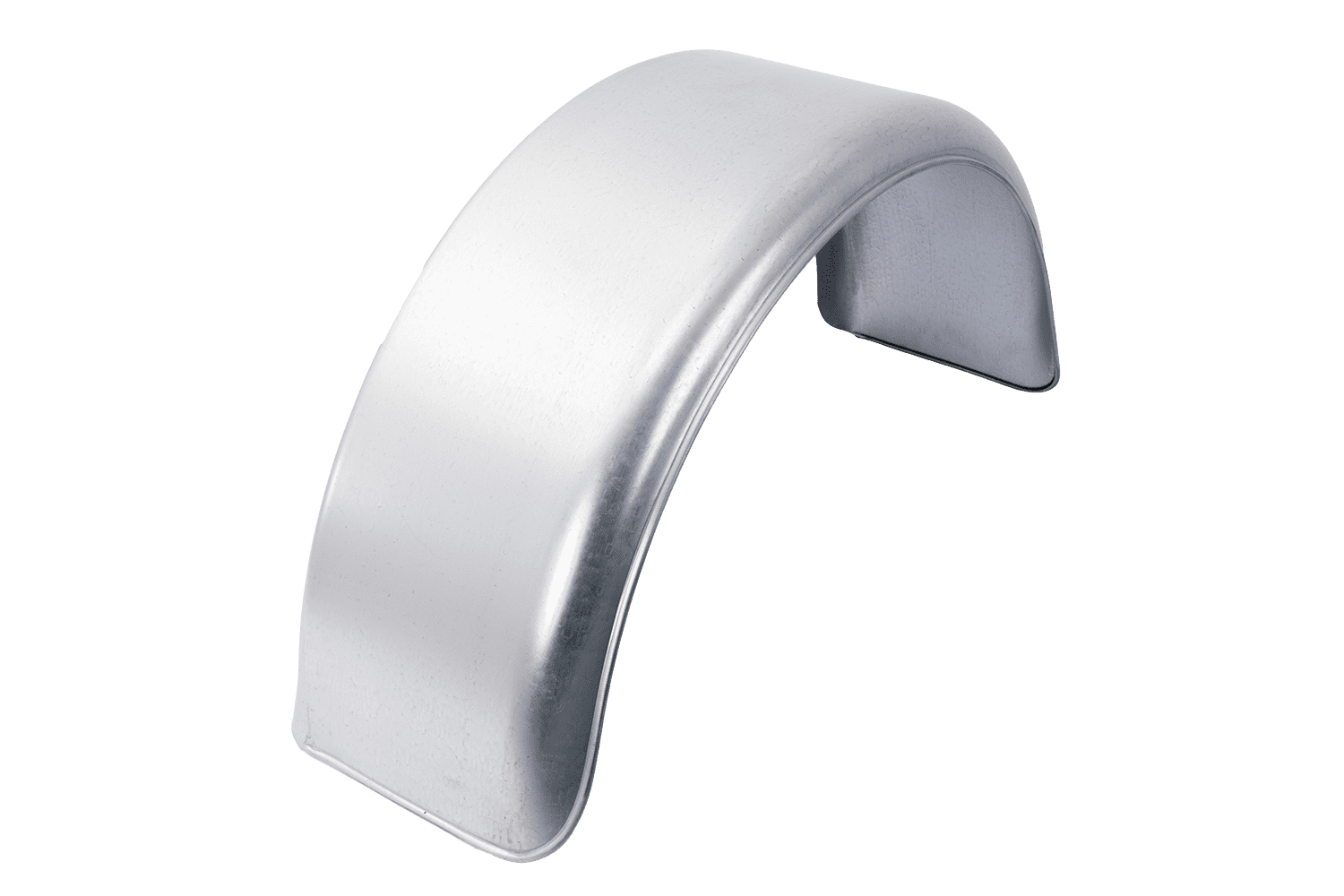 Trailer mudguard 15-16" DE HAAN metal wheel arch 800/415 mm - UNITRAILER