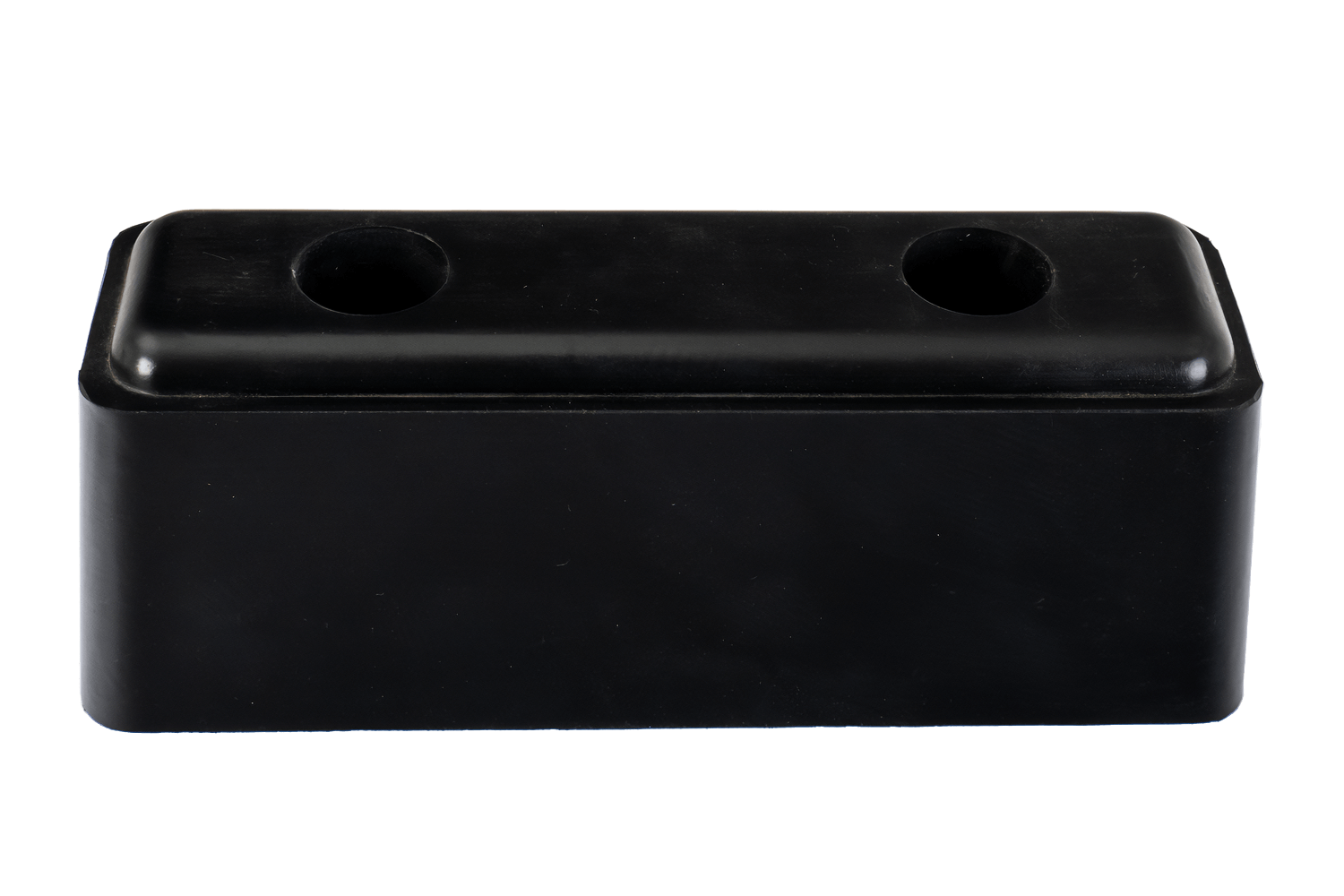Rubber bumper / rectangular bumper 24.5x8x9 cm - UNITRAILER