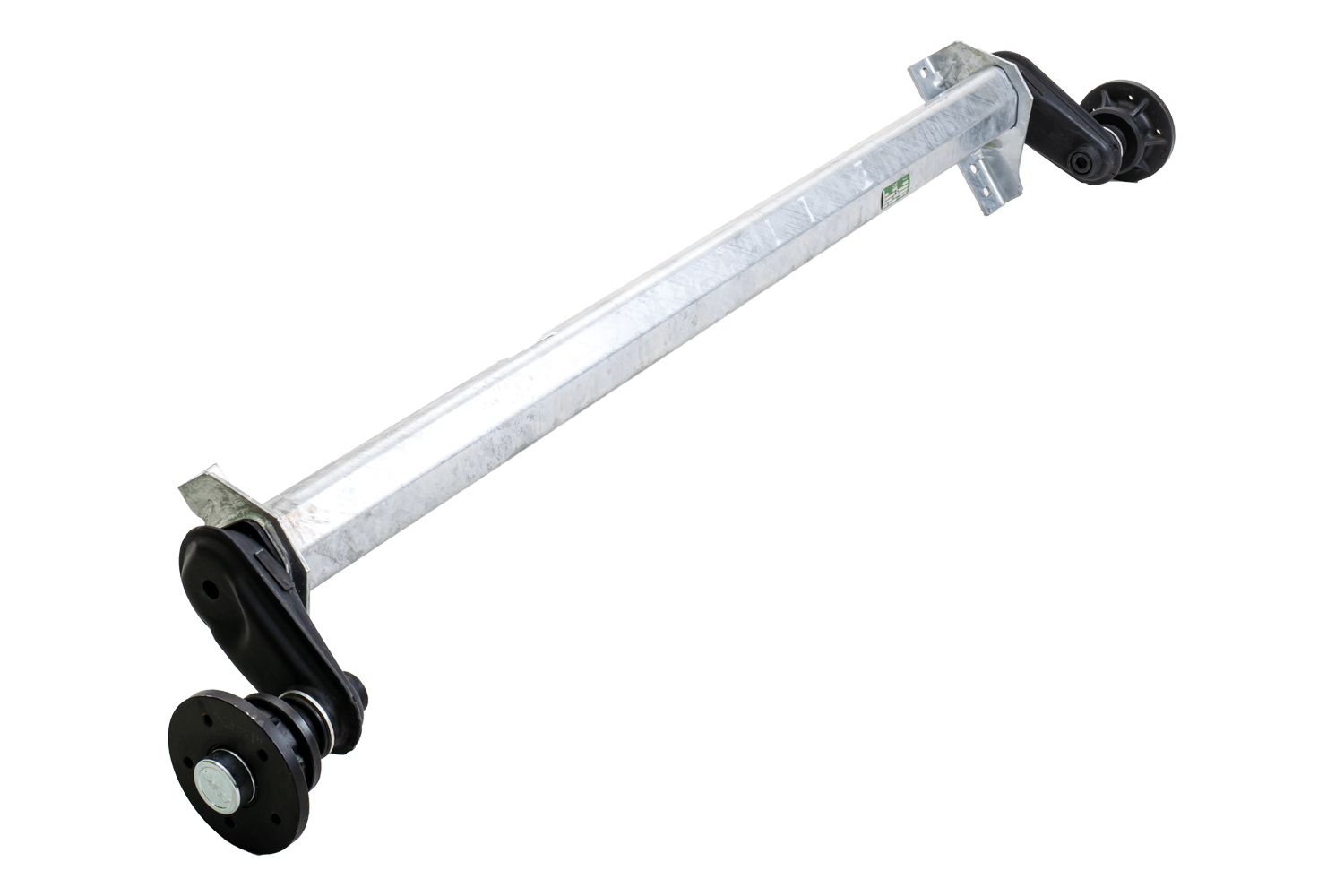 AL-KO PLUS unbraked axle for trailer/carriage 1300kg 1500mm 1950mm 5x112 - UNITRAILER