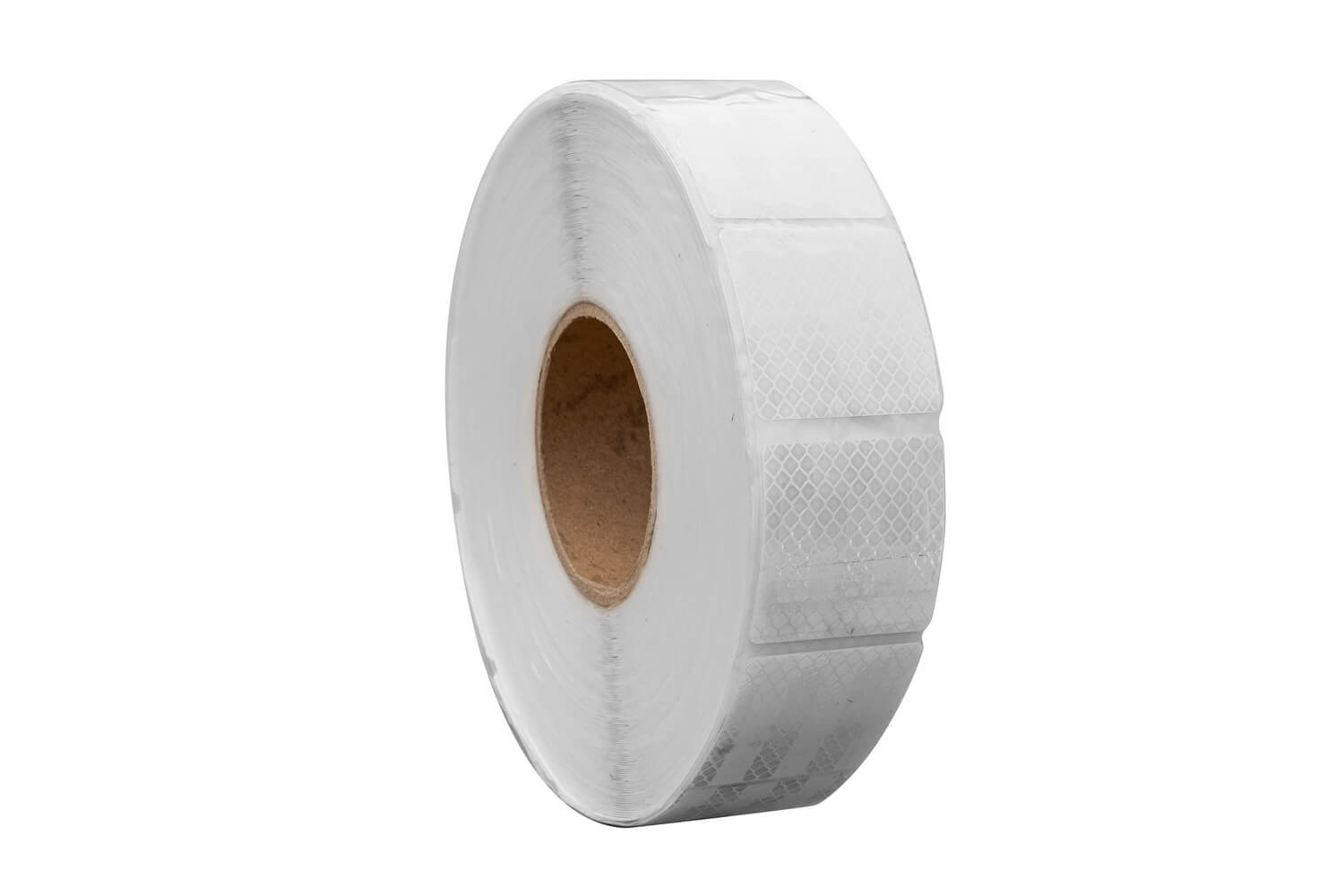 Segmented white reflective tape - 1 metre stripe - UNITRAILER