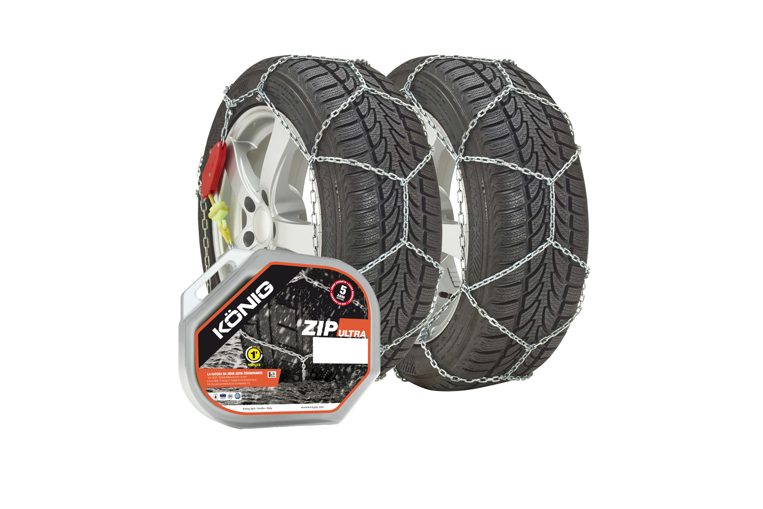 König Zip Ultra 9 snow chains gr. 60 - UNITRAILER