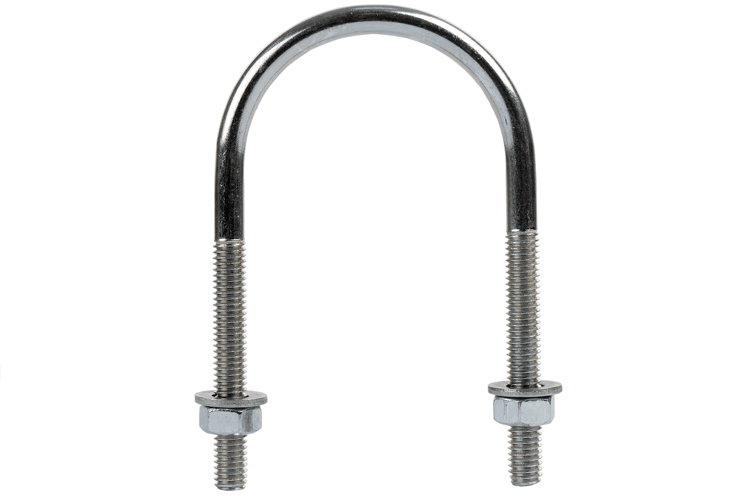 M6 round clamp with nuts and washers 43/82 - UNITRAILER