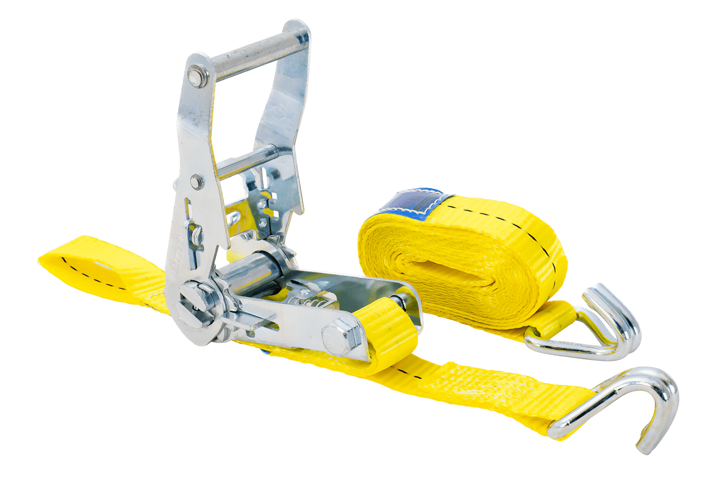 UNITRAILER 3m/25mm/1t yellow lashing strap with tensioner - UNITRAILER