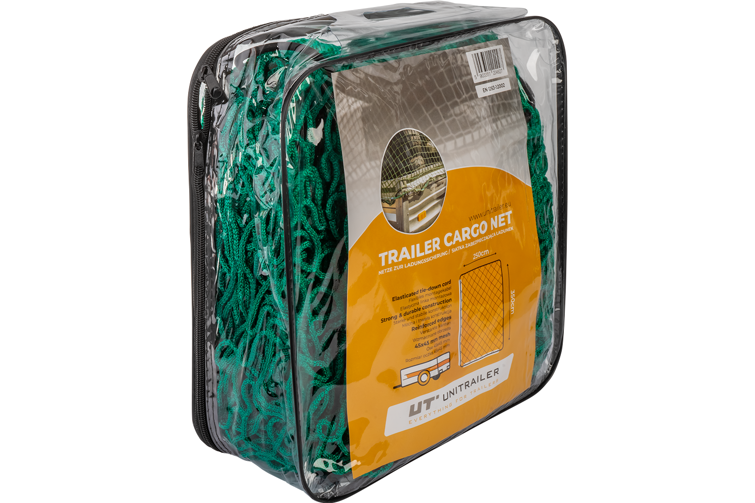 Trailer cargo net by UNITRAILER - 2500x3500 mm - UNITRAILER