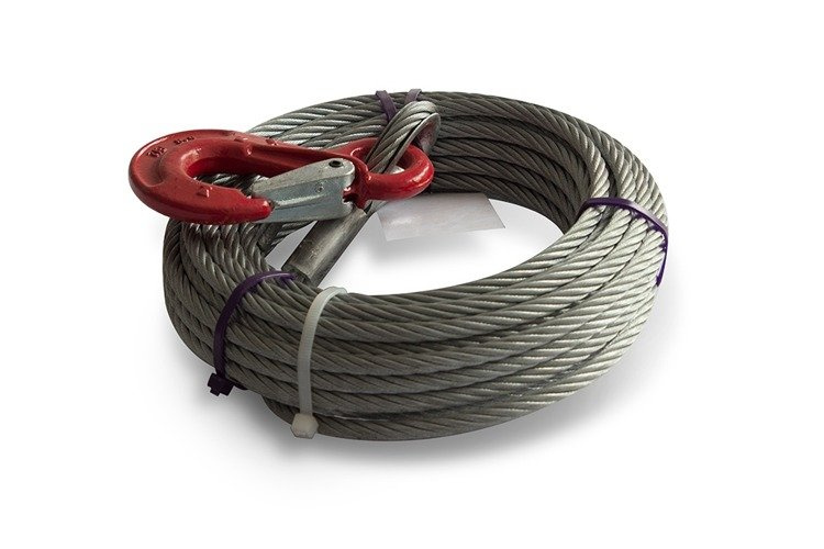 AL-KO cable for winch 900 BASIC and 901 PLUS 900 kg 12.5 m - UNITRAILER