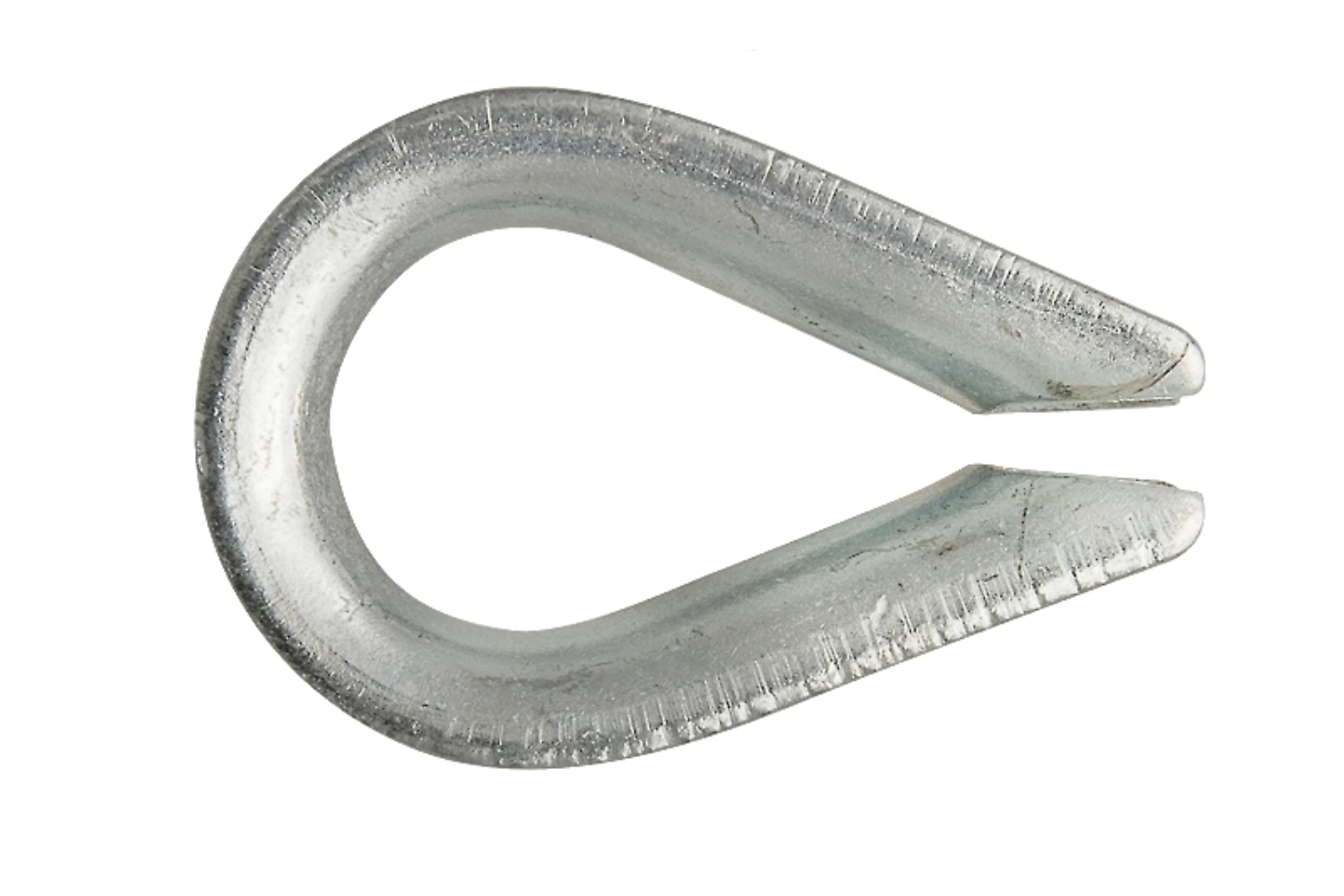 DROMET KU10 rope thimble steel cockle 10mm - UNITRAILER