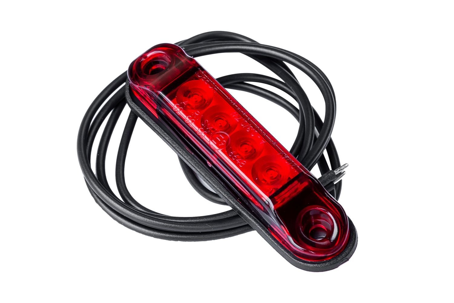 Universal LED marker light Horpol SLIM (red) - UNITRAILER
