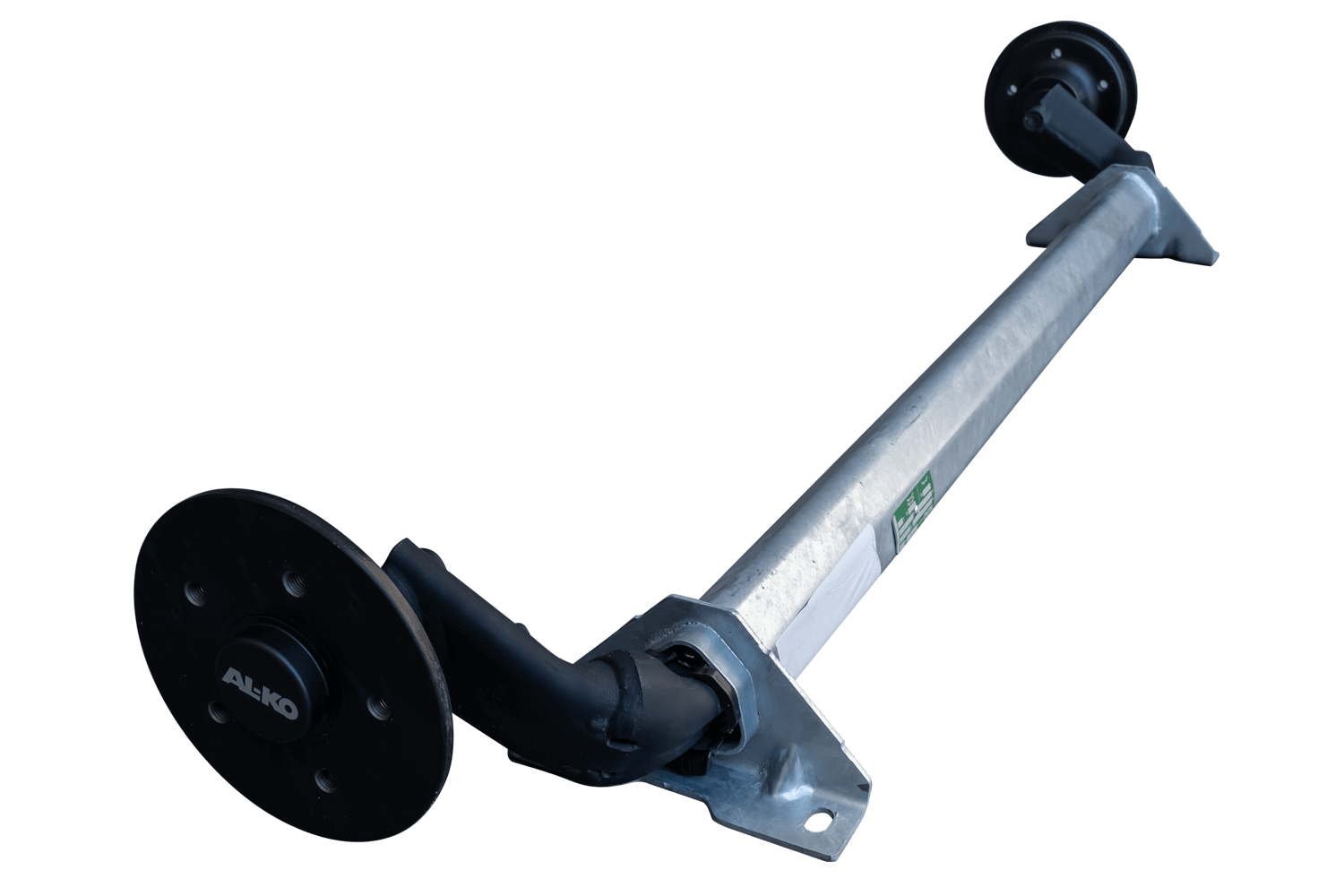 AL-KO OPTIMA unbraked axle for trailer 750kg 1070mm 1380mm 5x112 ...