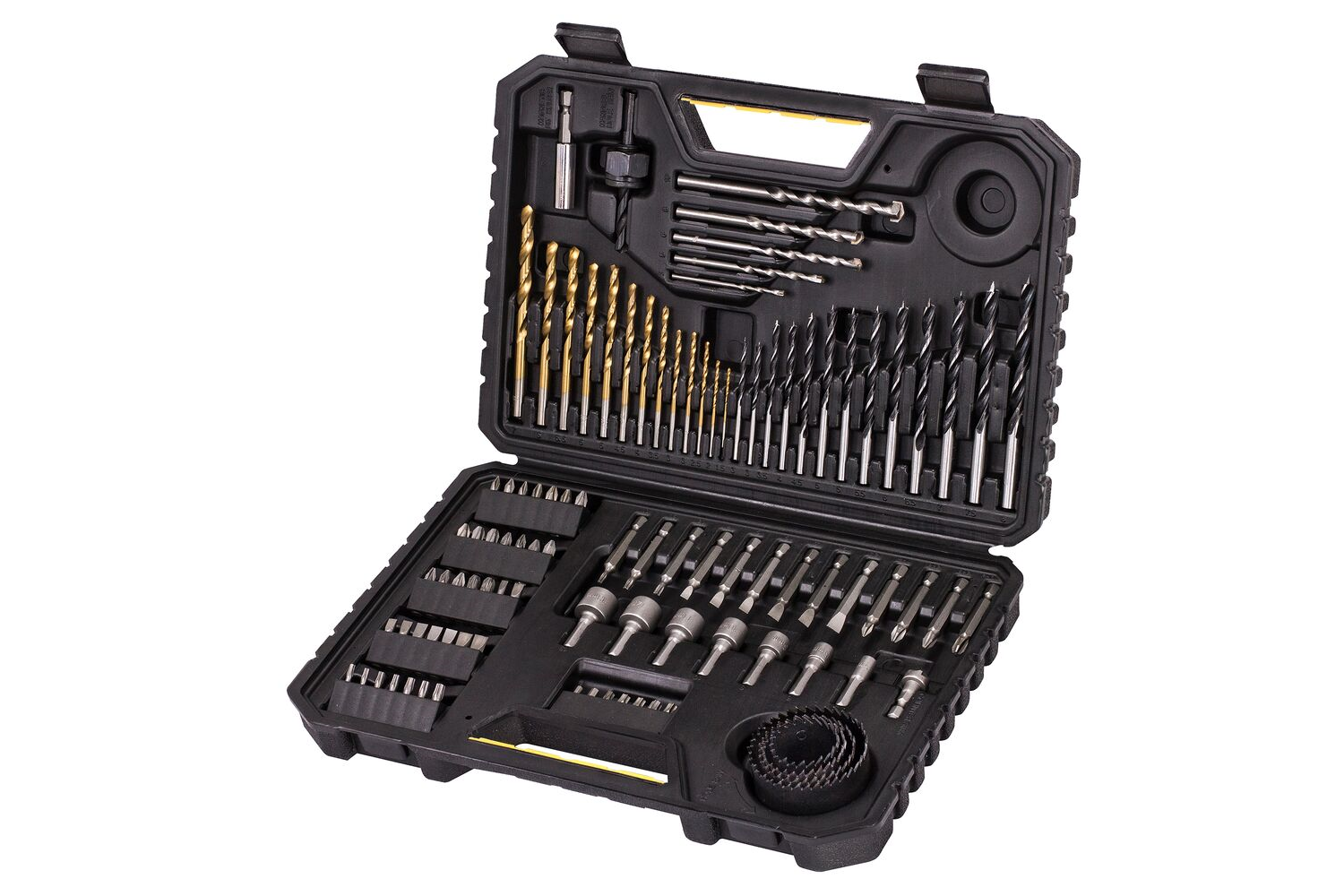 Set of drills and bits 100 pcs STANLEY STA7205-XJ - UNITRAILER