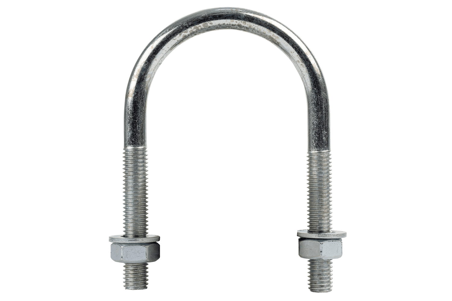 M10 round clamp with nuts and washers 61/110 - UNITRAILER