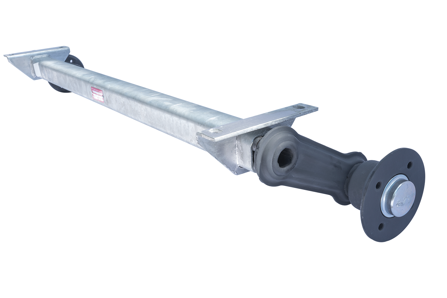 KNOTT VG7-L unbraked axle for 750kg trailer 1125mm 1615mm 4x100 ...