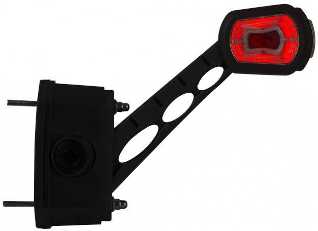 HORPOL LDCC 2714 LED right marker lamp on a rubber arm, with a reversing sensor - UNITRAILER