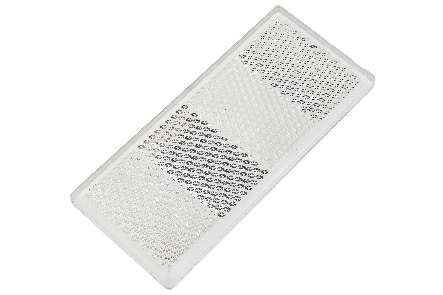 Rectangular white side reflector for trailers - UNITRAILER