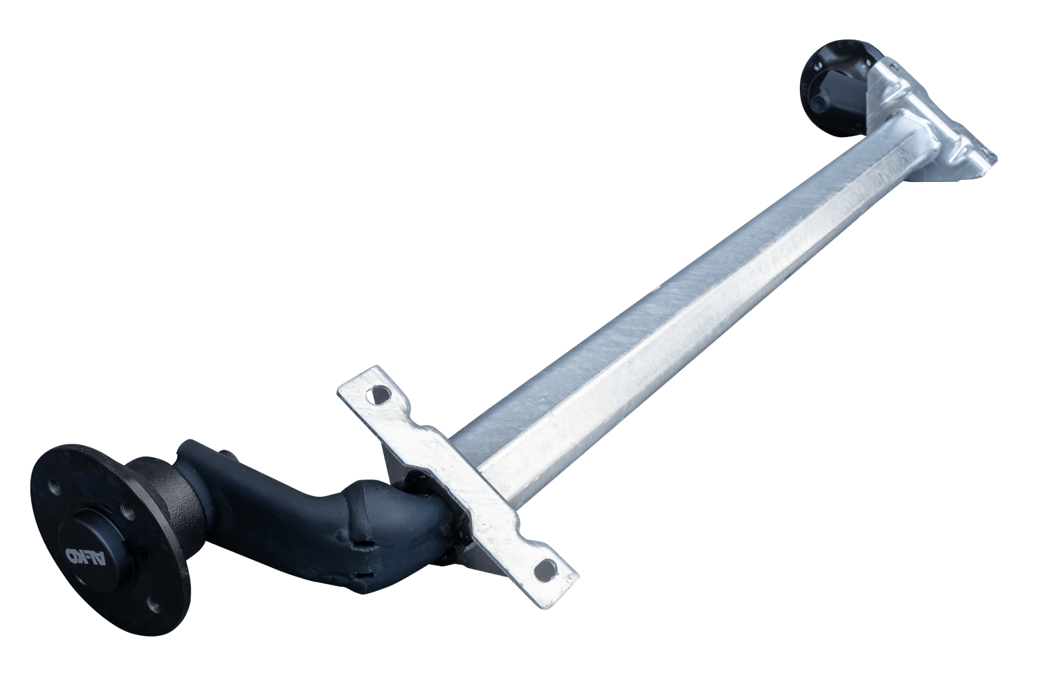 AL-KO OPTIMA unbraked axle for boat trailer 750kg 1070mm 1380mm 4x100 ...