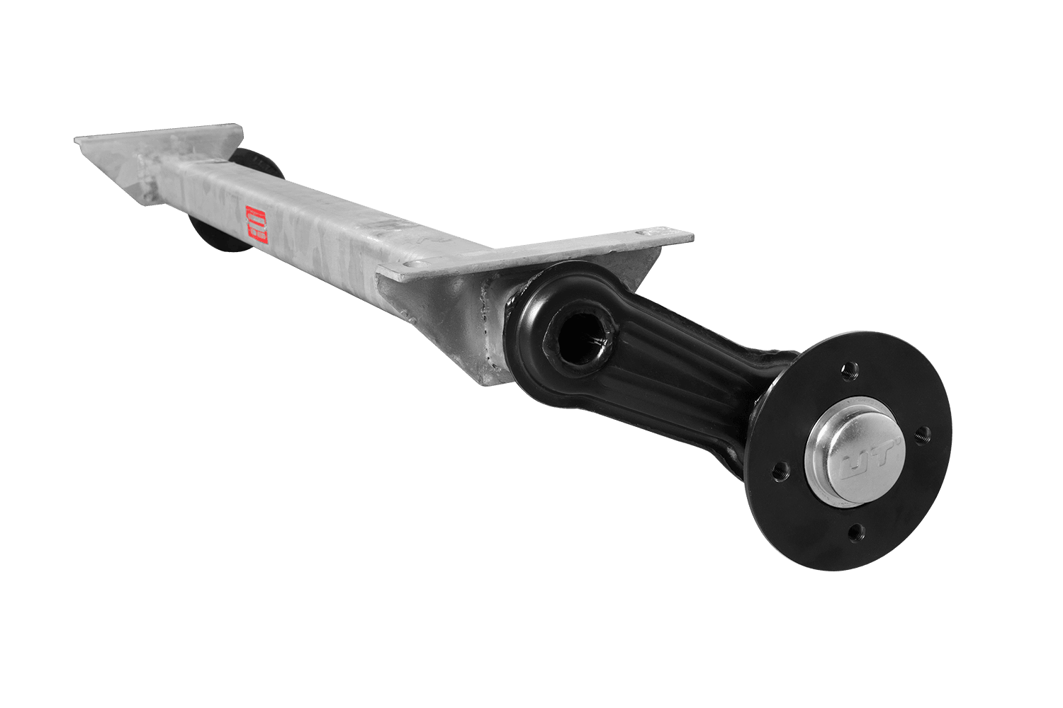 KNOTT VG7-L unbraked axle for 750kg trailer 1130mm 1430mm 4x100 ...